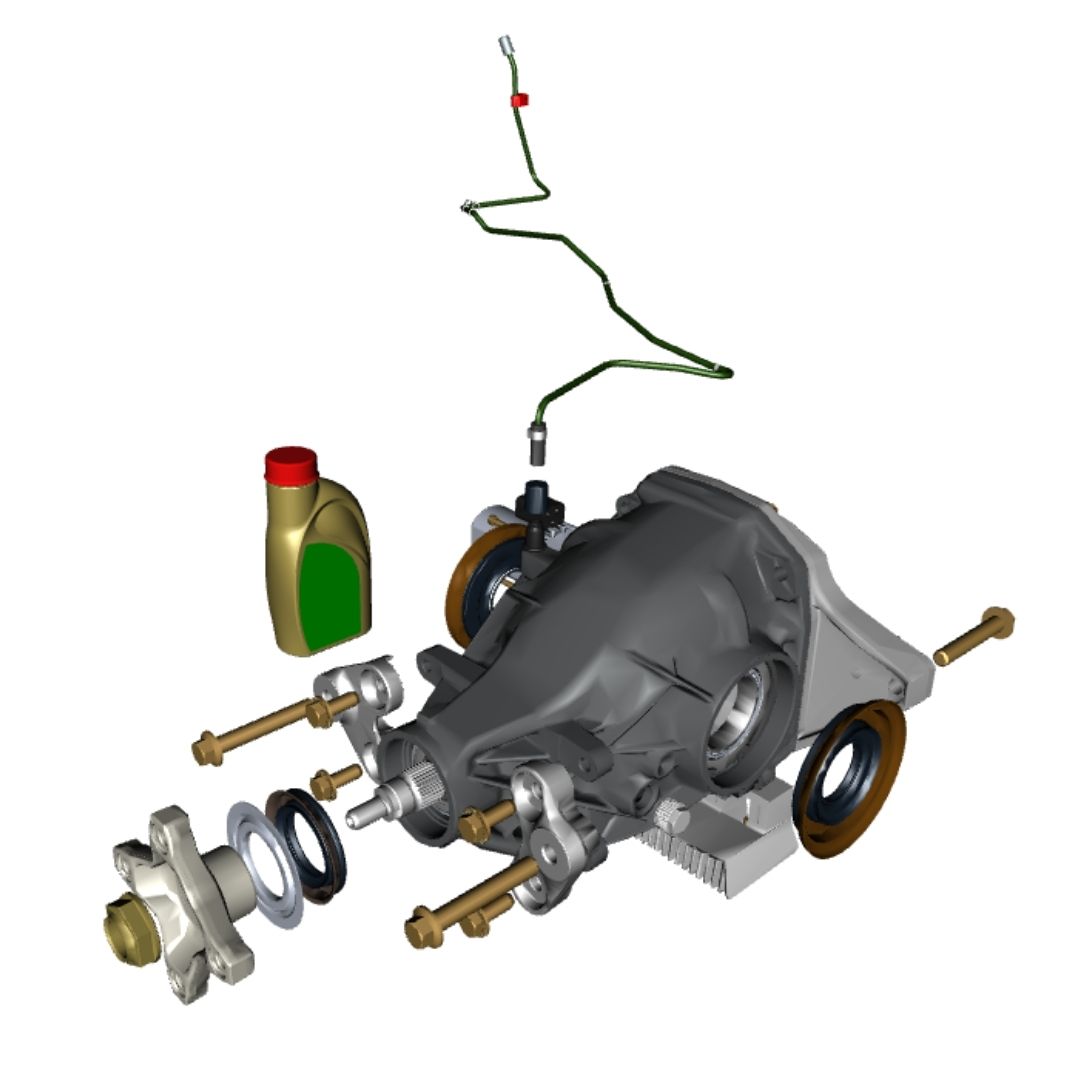 DBX Rear Drive Unit Parts - Aston Store
