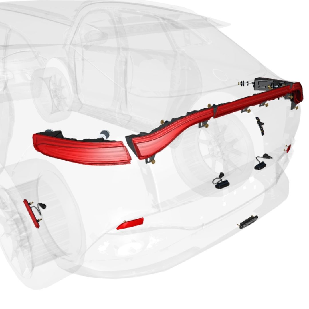 DBX Rear Lighting Parts - Aston Store