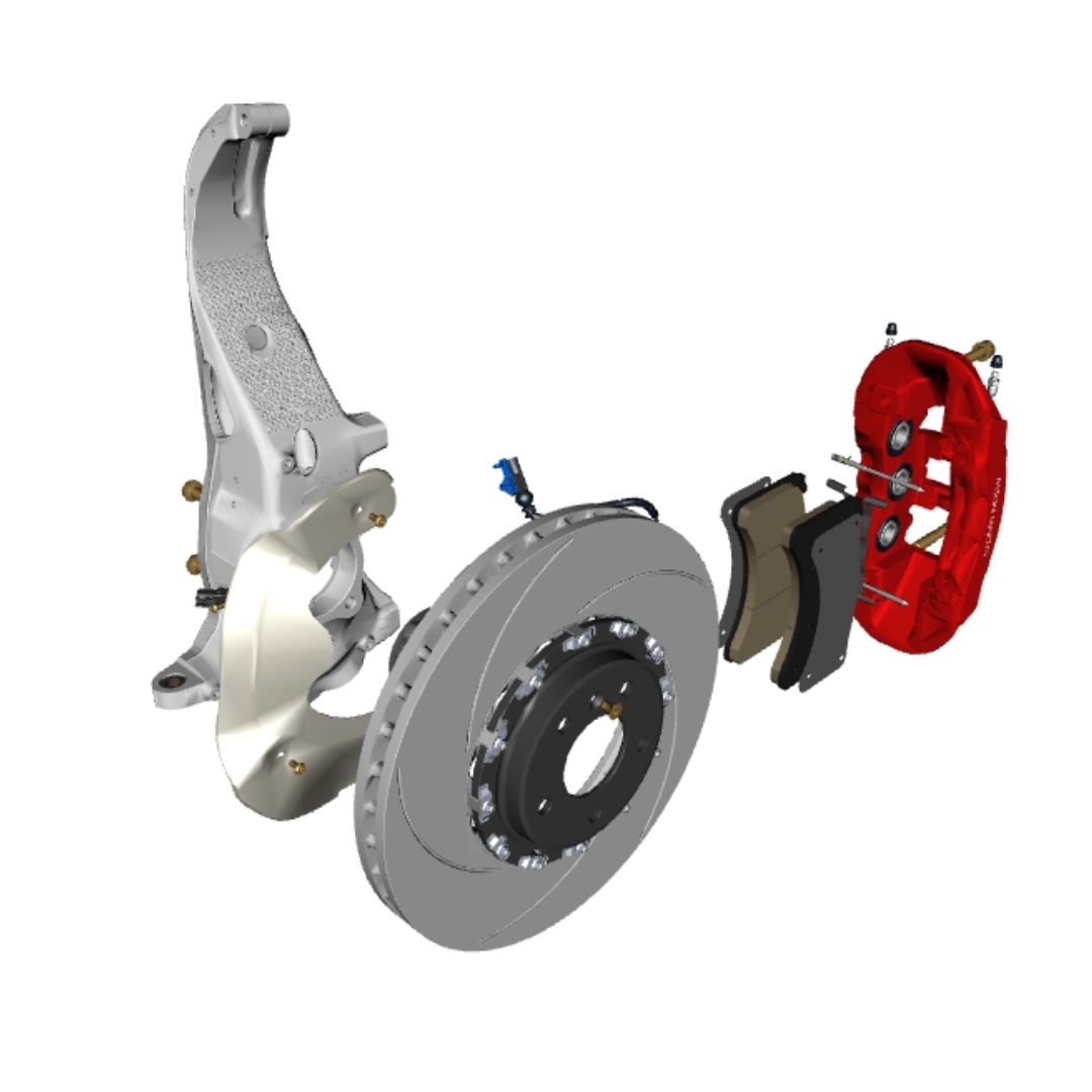 DBX Front Wheel Steel Brake Parts - Aston Store