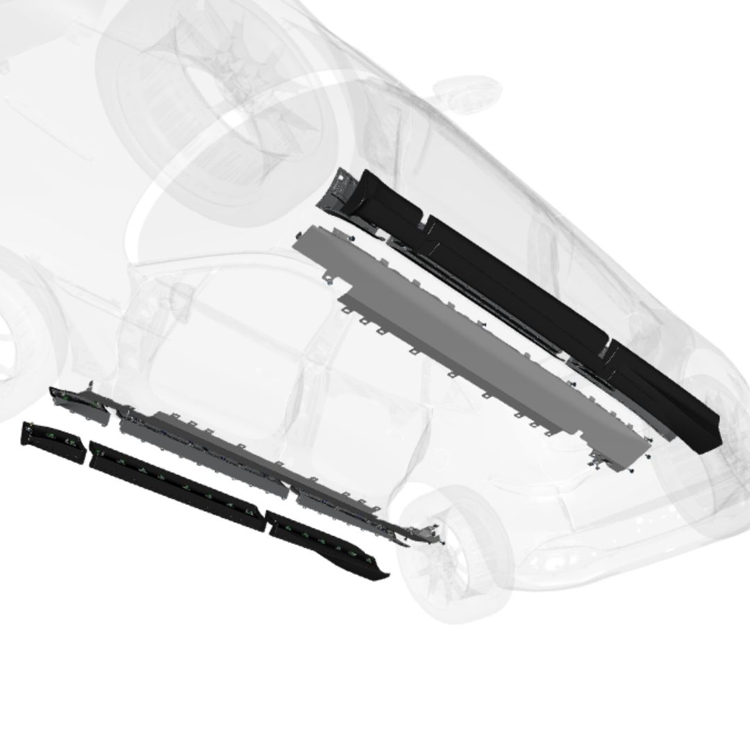 DBX 707 Sill and Cladding Parts - Aston Store