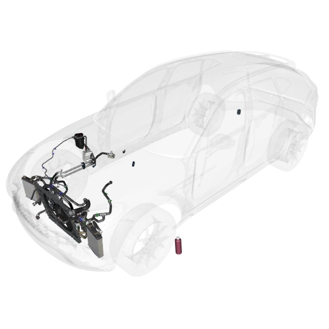 DBX V8 Engine Cooling System Parts - Aston Store