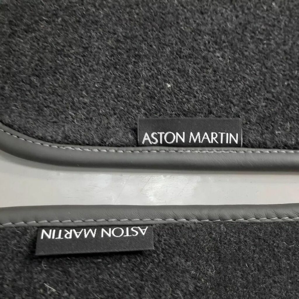 Aston Martin Carpet Floor Mats (2 Piece Set) | OEM | Aston Store