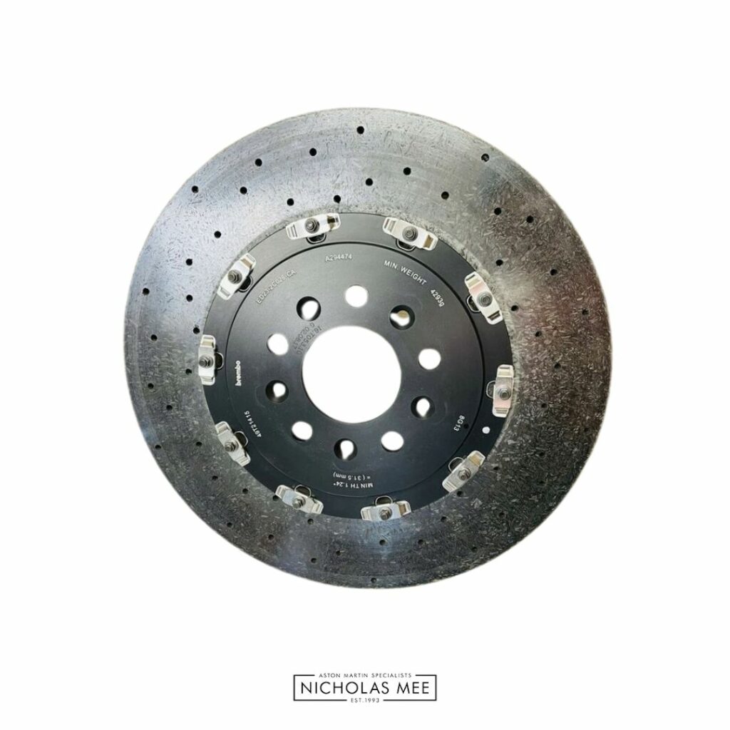 Aston Martin CCM Brake Discs and Pads Set