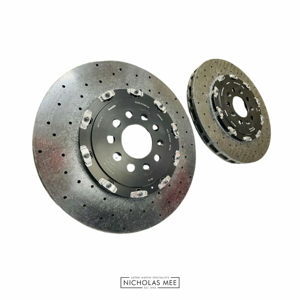 Aston Martin CCM Brake Discs and Pads Set