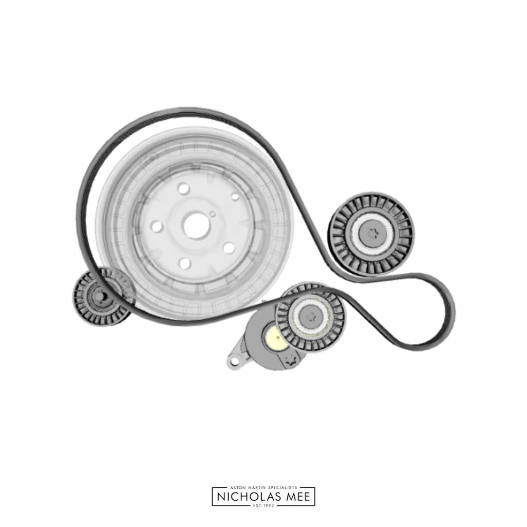 DB11 V8 Engine Alternator Drive Belt