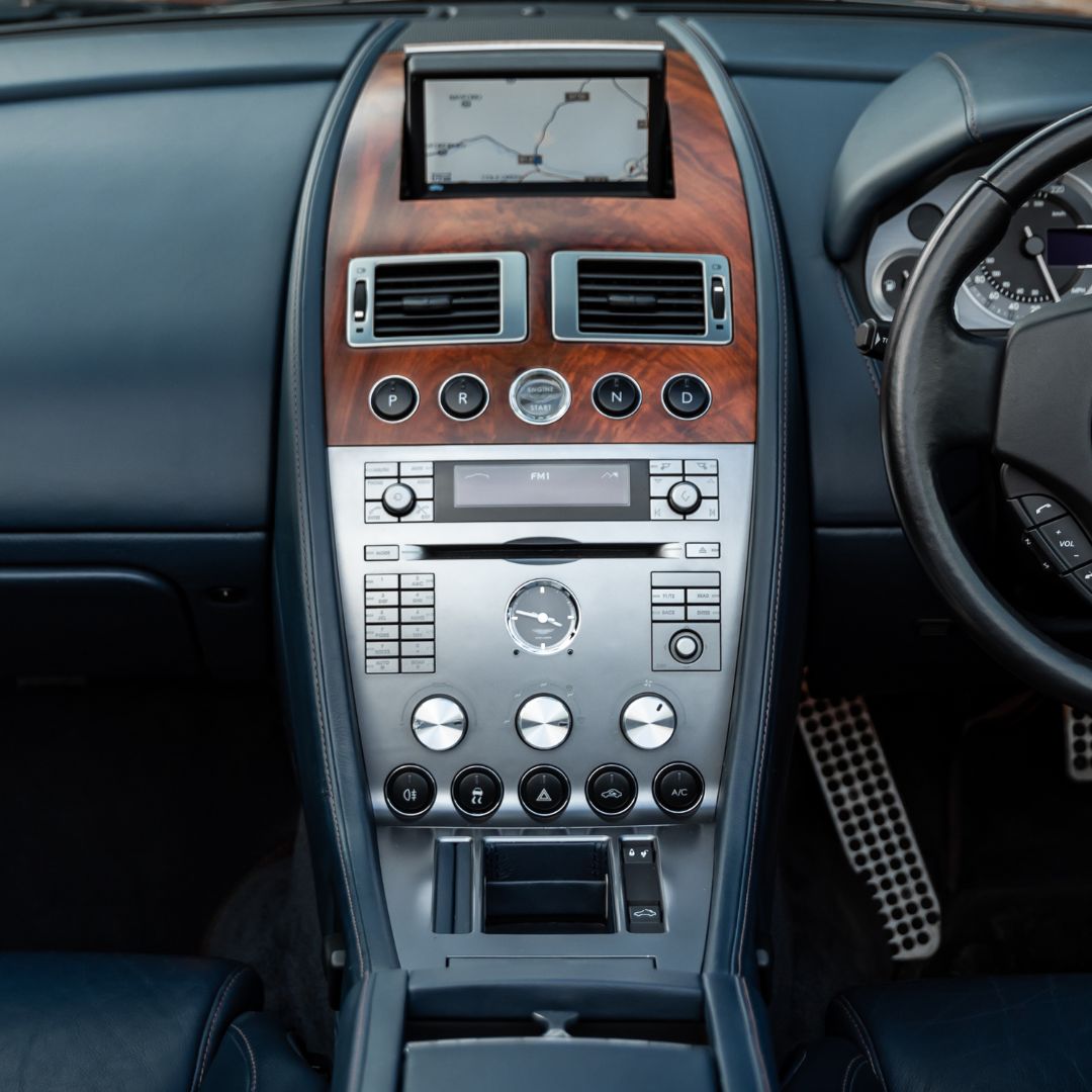 Early DB9 Console and Switches | Aston Martin