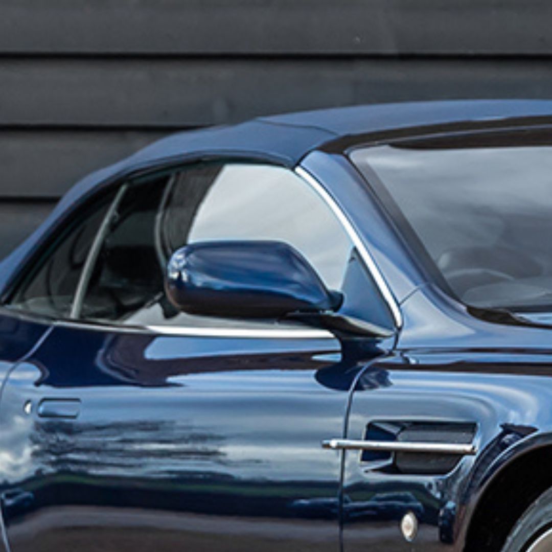 DB9 Right Side Front Door Glass Weatherstrip