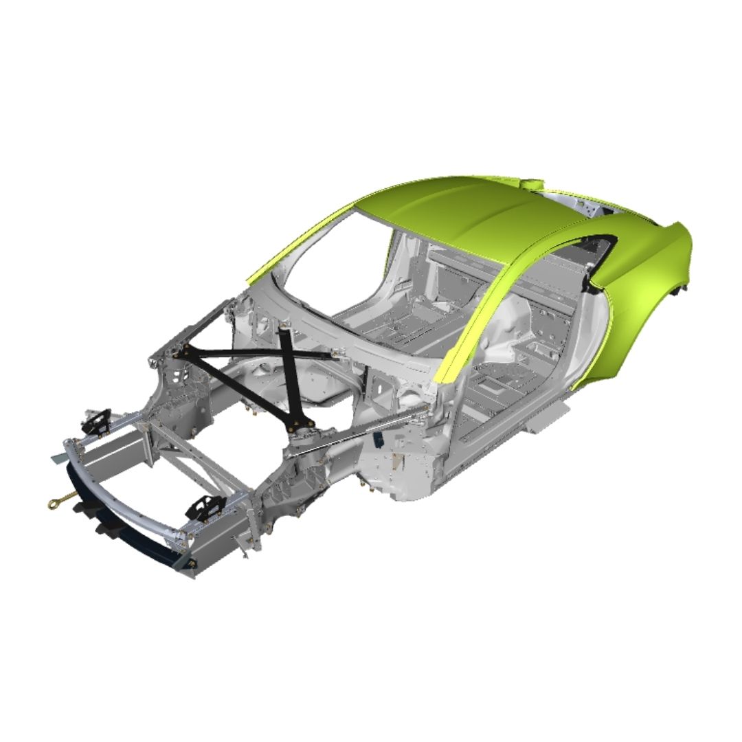 2019 Vantage Coupe Coupe V8 Body Structure Parts - Aston Store