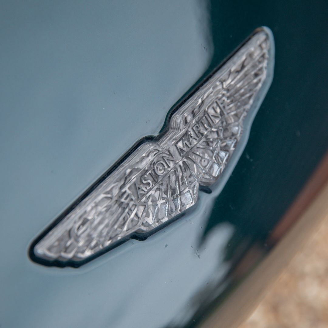 DBS Superleggera Ivory AM Wings Badge
